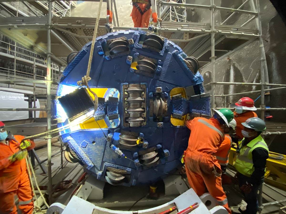 Hydroshield Tunnel Boring Machine - Eurohinca
